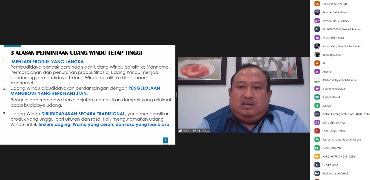 GB FPIK UMI Narasumber Webinar Mitigasi Iklim Ekstrim dan Pengelolaan Kawasan Pandawa 1000 ...
