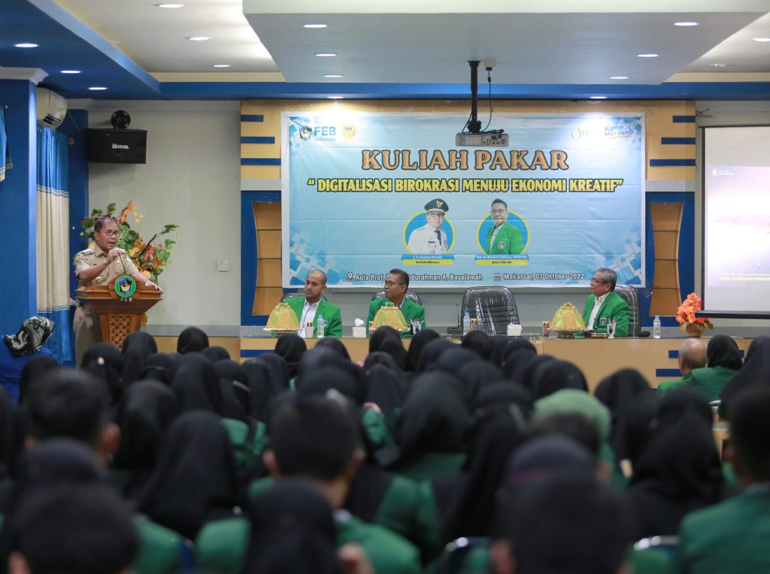 Walikota Makassar Dorong Mahasiswa FEB UMI Terus Berinovasi - Official ...