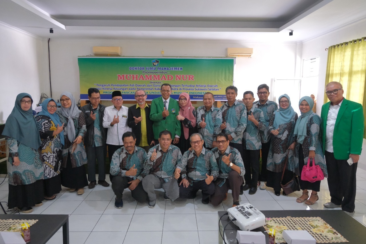 Dosen FEB UMI Ini Raih Gelar Doktor Usai Riset Soal PAD, DAU dan DAK se ...