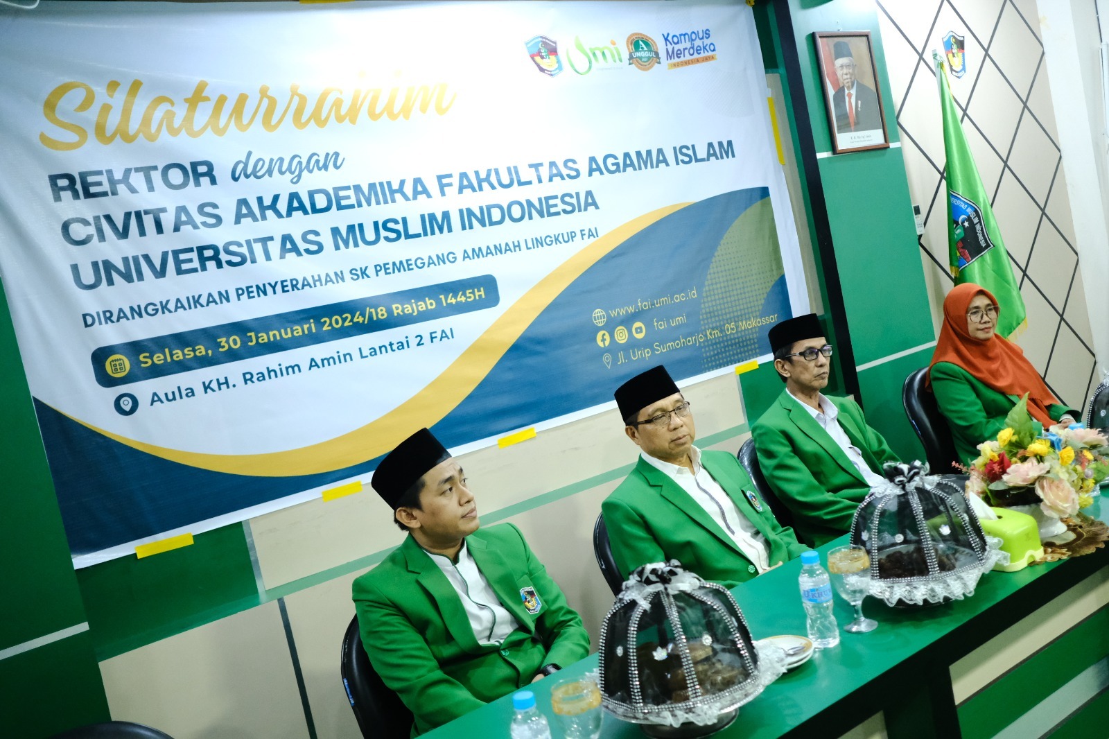 Restrukturisasi, Ini Pejabat Baru WD II dan IV FAI UMI - Official Website