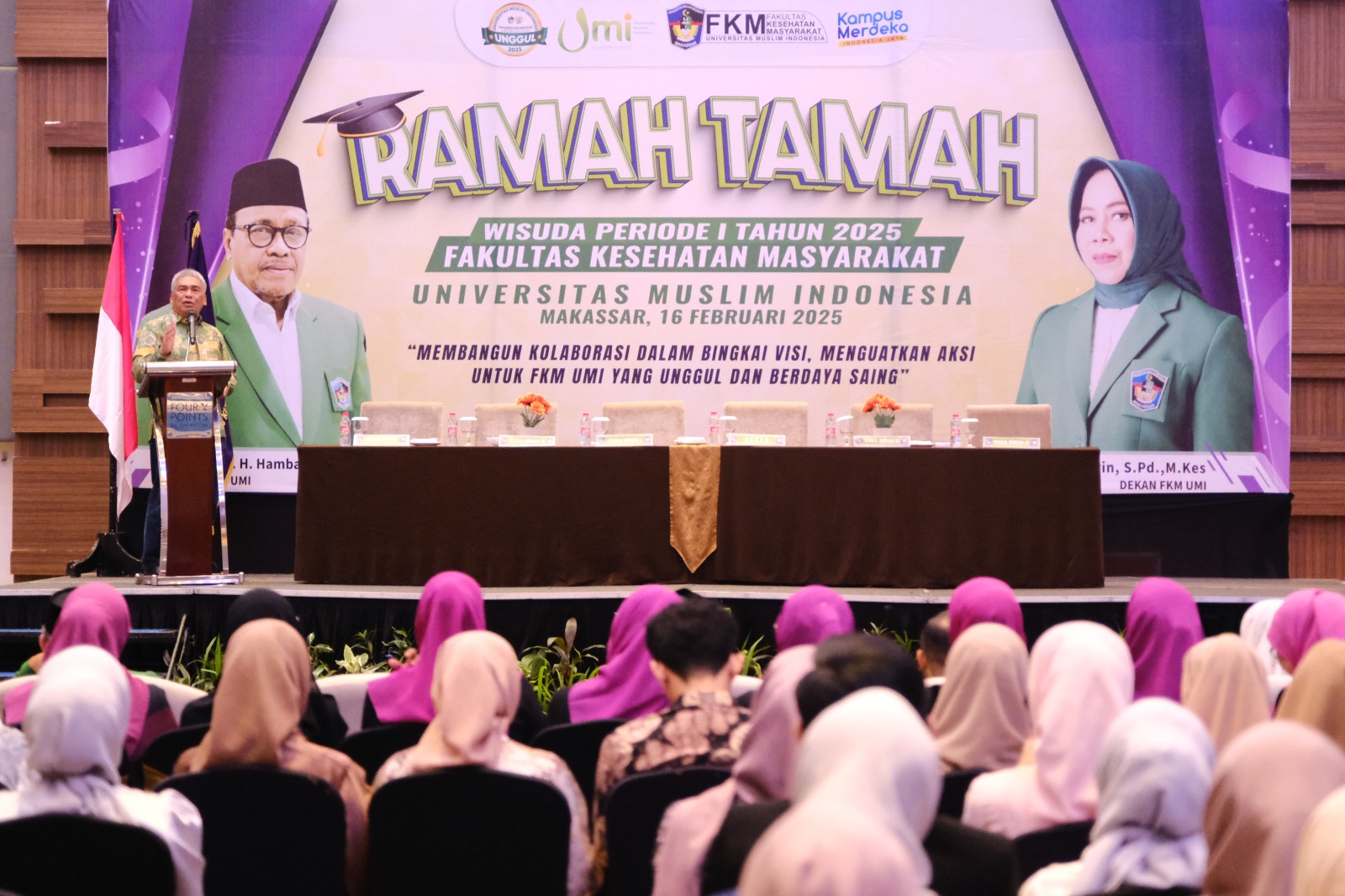 FKM UMI Gelar Ramah Tamah Wisuda Periode I Tahun 2025 - Official Website