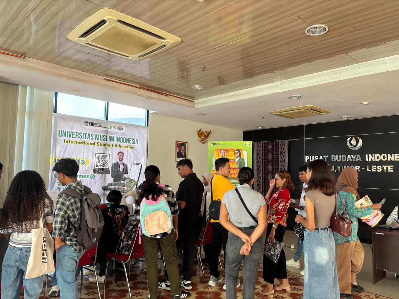Mini Expo Education Fair 2025 di Timor Leste : Booth UMI Tarik ...