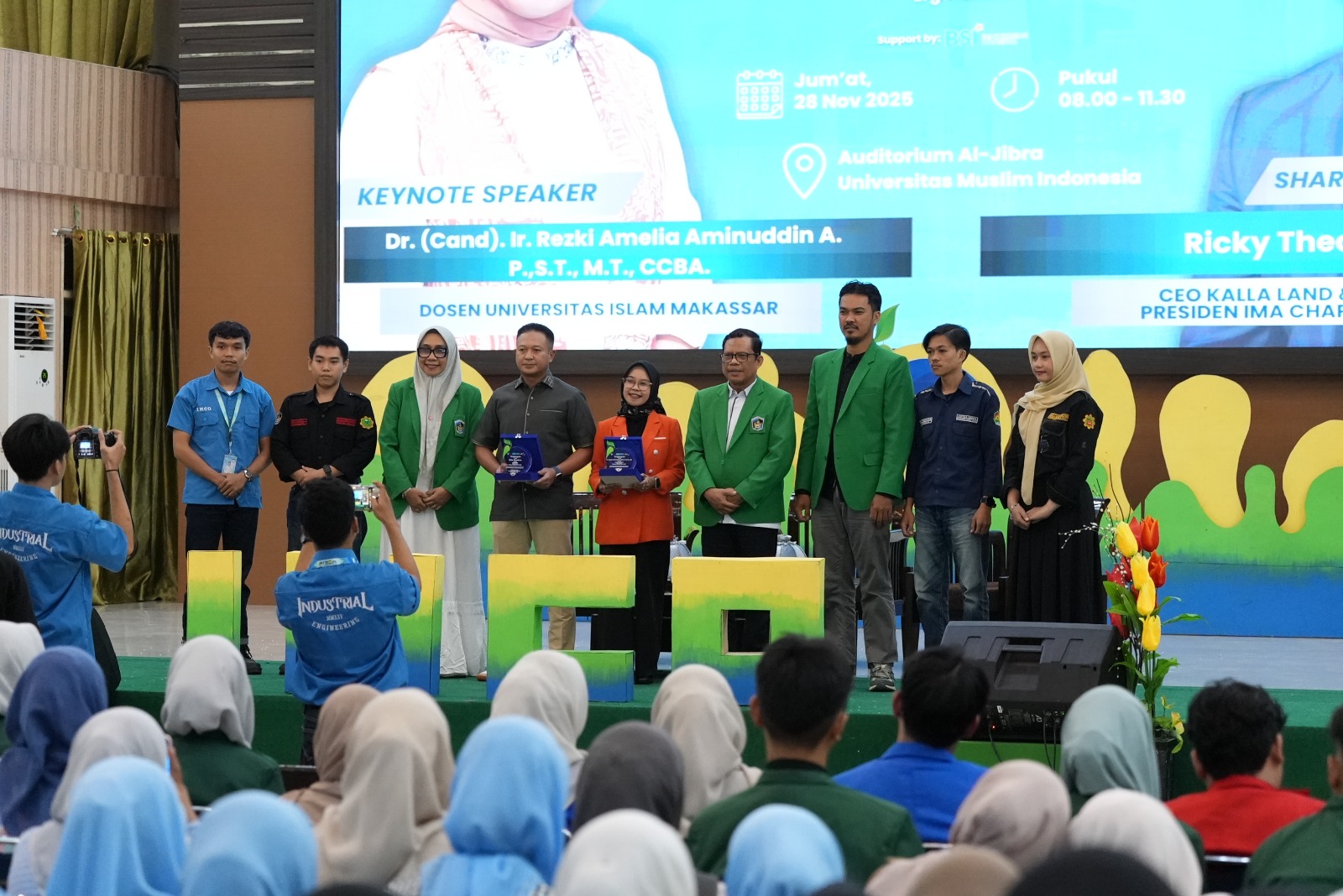 Pertama di Indonesia, Himpunan Mahasiswa Teknik Industri FTI UMI Gelar ...